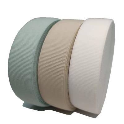 China Nylon Latex Adjustable Elastic Bands 3cm Woven Webbing For Shoes for sale