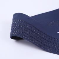 China 50mm Anti Slip Webbing Transparent Silicone Elastic Gripper Tape for sale