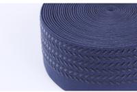 China 50mm Anti Slip Webbing Transparent Silicone Elastic Gripper Tape for sale