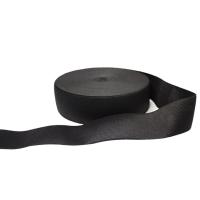 China White Textile Polyester Webbing 25mm Knitted Elastic Webbing For Garment for sale