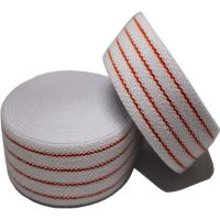 China 38mm Braided Swimwear Elastic Cotton Tape Knitted Sustainable for sale