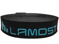 China Polyester Nylon 1 Inch 25mm Silicone Gripper Elastic For Clothing for sale
