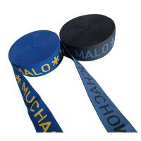 China 10mm-65mm Jacquard Elastic Webbing Pantone Spandex Elastic Band for sale