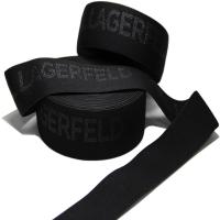 China Sewing Thick Nylon Webbing Crossbody Bags 4cm Black Elastic Band for sale