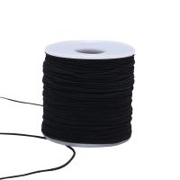 China Polyester 1mm Stringing Elastic Cord / 1mm Elastic Cord For Bracelets for sale