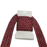 China 9mm Solid Braid Polyester Rope Red Polyester Rope High Tenacity for sale