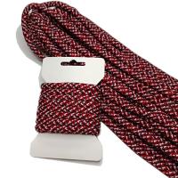 China 9mm Solid Braid Polyester Rope Red Polyester Rope High Tenacity for sale