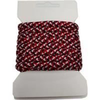 China 9mm Solid Braid Polyester Rope Red Polyester Rope High Tenacity for sale