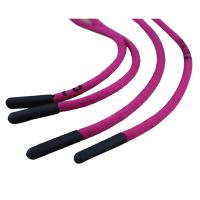 China Rose 100% Nylon Bungee Cord Jacquard Elastic Rope Cord Sustainable for sale