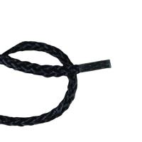 China WOVEN PP DRAWSTRING CORD 1MM DRAW CORD ELASTIC WITH PLASTIC TIPS for sale