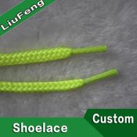 China 100 Polyester Drawcord Custom Shoelace Printed Shoestring 5mm-20mm for sale