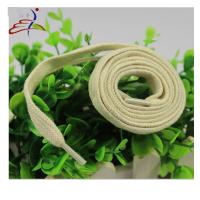 China Raw White 120cm Length Cotton Cord Macrame Rope 10mm Shoe Laces for sale