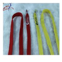 China 6mm-20mm Silicone Printed Custom Shoelace With Plastic Tips for sale