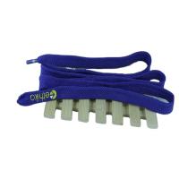 China 6mm-20mm Silicone Printed Custom Shoelace With Plastic Tips for sale