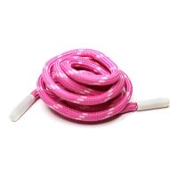 China Flat Hockey Custom Shoelace Skate Custom Shoe Strings Blue Yellow Pink for sale
