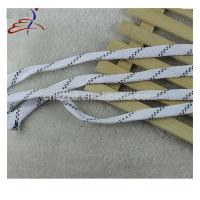 China 10mm Ice Hockey Skate Laces Polyester Waxed Hockey Laces for sale