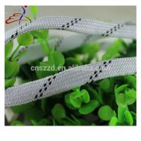 China 10mm Ice Hockey Skate Laces Polyester Waxed Hockey Laces for sale