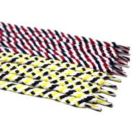 China Personalized Shoe Laces 7mm Shoe Strings Round Sustainable Colored for sale