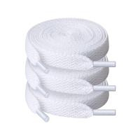 China Factory Custom High Quality Colored Flat Fashion Polyester Shoelace For Shoes Sneakers for sale