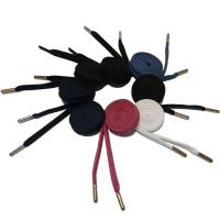 China Custom Twisted Sneaker Designer Shoestrings Shoelaces For Hoodie Drawstring With Metal Tips for sale