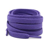 China 8mm Polyester Flat Shoelaces Stretchy Shoe Laces For Athletic Running for sale