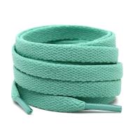 China 8mm Polyester Flat Shoelaces Stretchy Shoe Laces For Athletic Running for sale