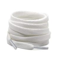 China 8mm Polyester Flat Shoelaces Stretchy Shoe Laces For Athletic Running for sale