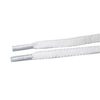 China Beige 5mm Twisted Football Shoelaces Custom Shoelace High Tenacity for sale