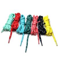 China Sublimation Custom Shoelace Round Elastic Laces For Football Boots for sale
