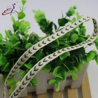 China 3/8 9mm 10mm Polyester Flat Braided Drawcord With Silicone Tips for sale
