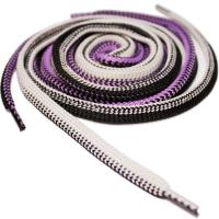 China Sneakers Round Braided Shoelaces 8mm Polyester Shoelaces for sale