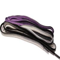 China Sneakers Round Braided Shoelaces 8mm Polyester Shoelaces for sale