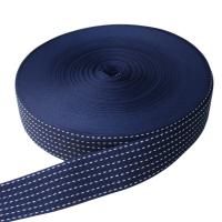 China Factory Price Soft Striped Plain Polyester Webbing Tape For Garment for sale