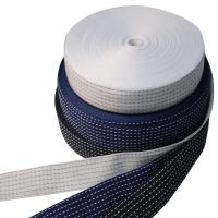 China Factory Price Soft Striped Plain Polyester Webbing Tape For Garment for sale