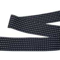 China Factory Price Soft Striped Plain Polyester Webbing Tape For Garment for sale