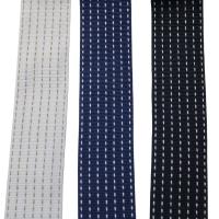China Factory Price Soft Striped Plain Polyester Webbing Tape For Garment for sale
