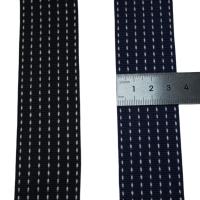 China Factory Price Soft Striped Plain Polyester Webbing Tape For Garment for sale