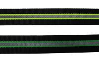 China 1 Inch Custom Color Nylon Polyester Reflective Webbing Strap for sale