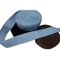 China Custom Rolls Jacquard Elastic Webbing with Customizable Color and Logo for sale