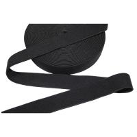 China Wide 2 Inch 5cm Black Soft Nylon Elastic Waistband For Underwear for sale