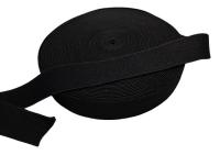 China Wide 2 Inch 5cm Black Soft Nylon Elastic Waistband For Underwear for sale