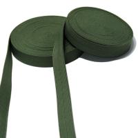 China Custom 3/4 Inch Woven Thick Binding FOE Stretch Webbing Fold Over Elastic for sale