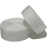 China Custom White Woven Polypropylene Webbing 32mm PP Webbing Strap for sale