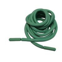 China 100% Polyester Round Drawstring Cord With Rubber Coated Metal Tips for sale