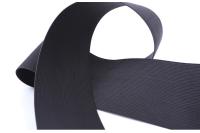 China Large Stock Cheap 2 Inch Black Polyester Knitted Elastic For Garment for sale
