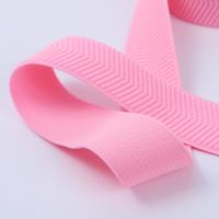 China Customizable 3.5cm Polyester Herringbone Elastic Webbing For Garment Production for sale