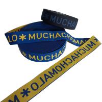 China Garment Accessory Custom Logo Men's Waistband Jacquard Elastic Band For Underwear for sale