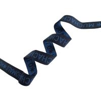 China Garment Accessory Custom Logo Men's Waistband Jacquard Elastic Band For Underwear for sale