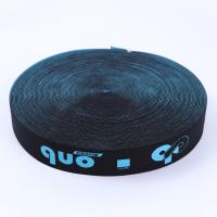 China Custom Logo Woven Jacquard Elastic Waistband For Cap for sale