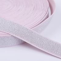 China Nylon Metalic Lurex Elastic Webbing Band For Girl for sale